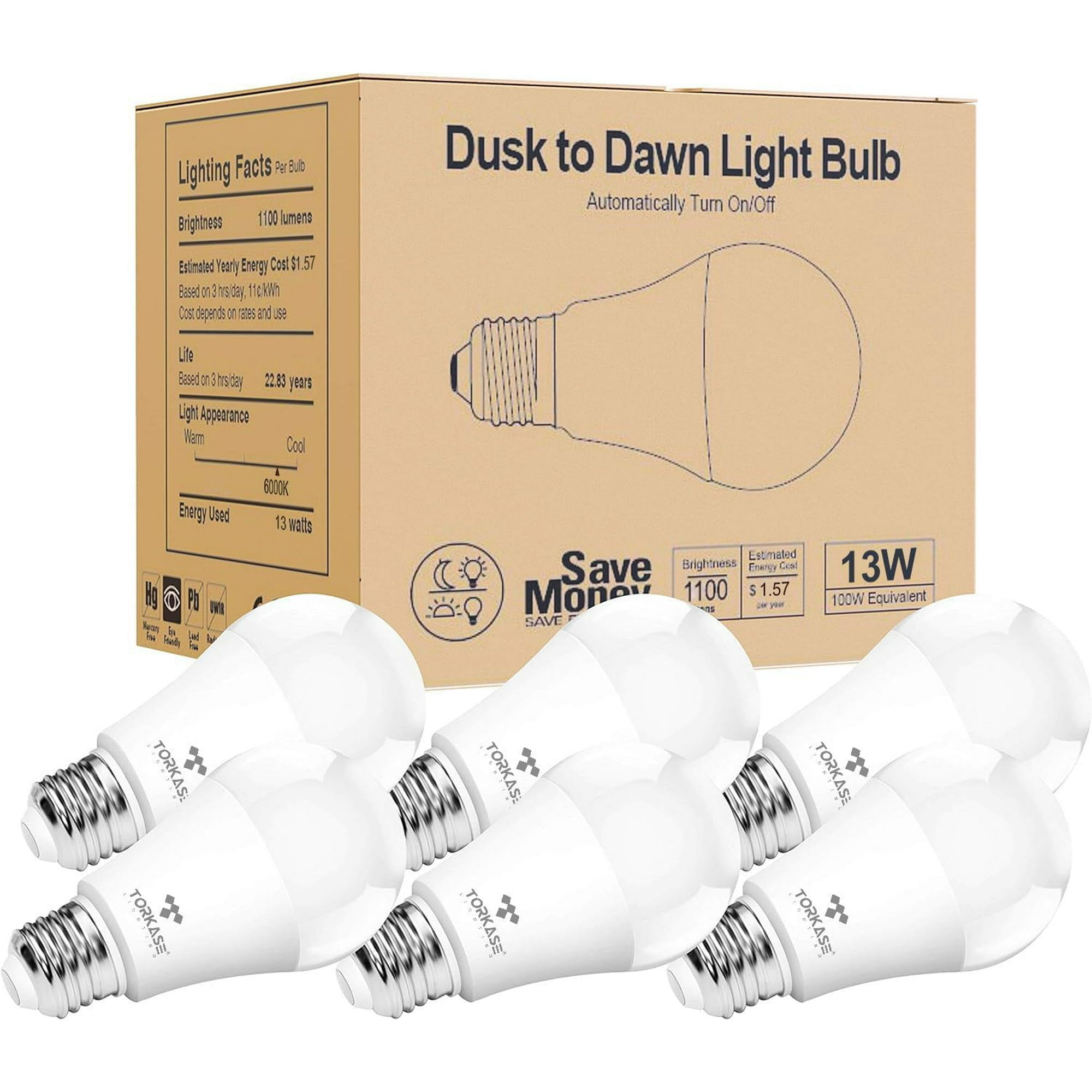 Click here for Siabc-Outdoor Dusk To Dawn Light Bulbs  Smart Sens... prices