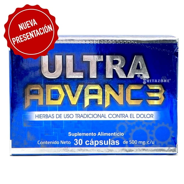 Ultra Advanc3 30 cápsulas de 500 mg Original Curcuma Productos ...