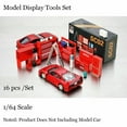 Diorama 1:64 Scale Car Repair Model Set, Garage Workshop Tuning Scene ...