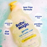 Baby Magic Tear-Free Gentle Hair and Body Wash, Soft Powder Scent ...