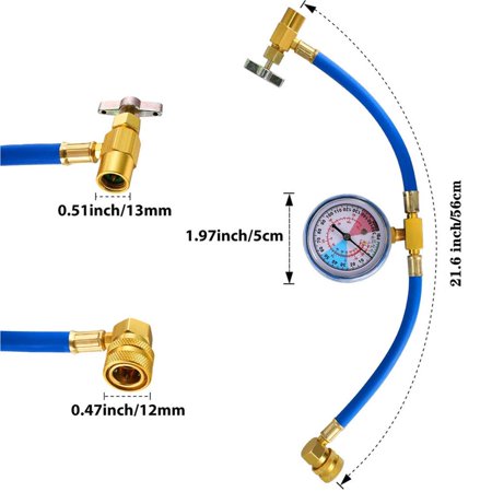 2 Pack BPV-31 Bullet Piercing system car air Tap Valve Kit For Car Air ...