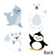 Big Dot of Happiness Arctic Polar Animals - Polar Bear Seal Penguin ...