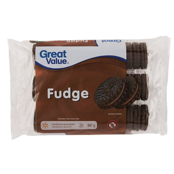 Great Value Fudge Crème Cookies, 907 g - Walmart.ca