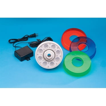 Poolexa 10 Inch Large LED MultiColor Inground Pool Light with 50 Foot ...