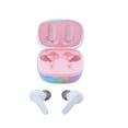 onn. True Wireless In-Ear Earbuds with Charging Case, Iridescent Print ...