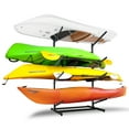 Danrelax 81" Freestanding Adjustable Kayak Storage Rack, Heavy Duty ...