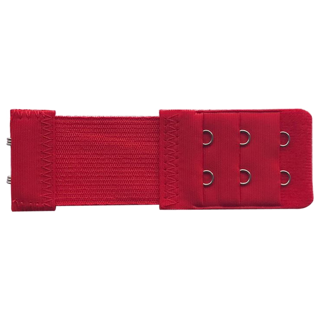 Women 2 Hook Bra Extender Elastic Underwear Extension Strap Clip ...