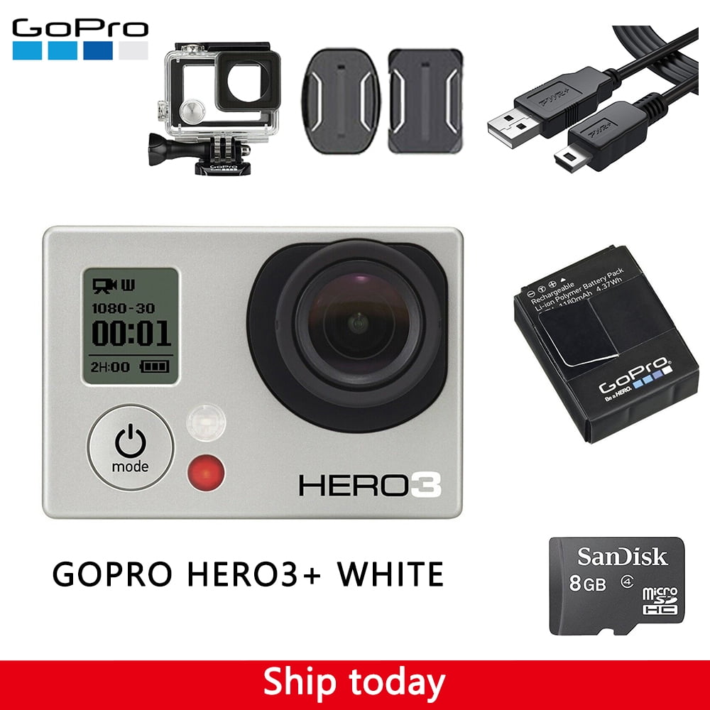 DH Cameras GoPro HERO3 White Edition 1080P Action Camera Wi-Fi ...