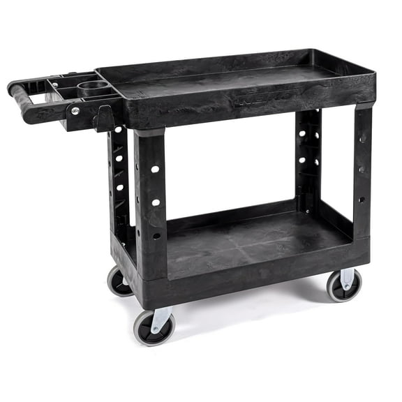 Hyper Tough Hyper Stack 3-Shelf Multi-Use 36" Commercial Utility Cart ...