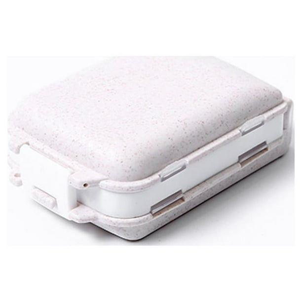 Pill Box Container Weekly Tablet Organizer Storage Case Tablets Divider ...
