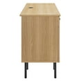 Modway Chaucer Office Desk in Oak - Walmart.com