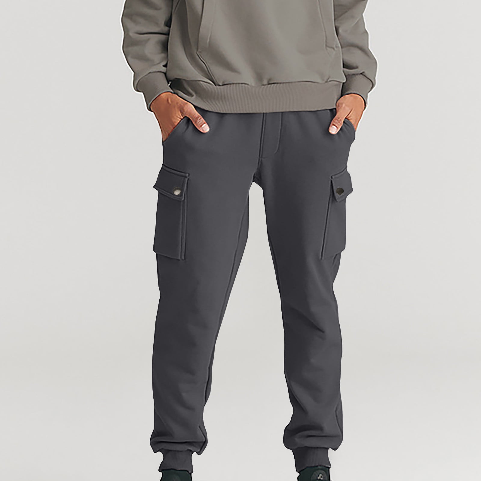 Click here for Aherbiu Joggers For Men Elastic Waisted Sweatpants... prices