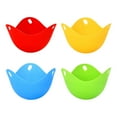 JABUUO 4 Piece Glue Egg Poacher Cup For Non Stick Poached Eggs On ...