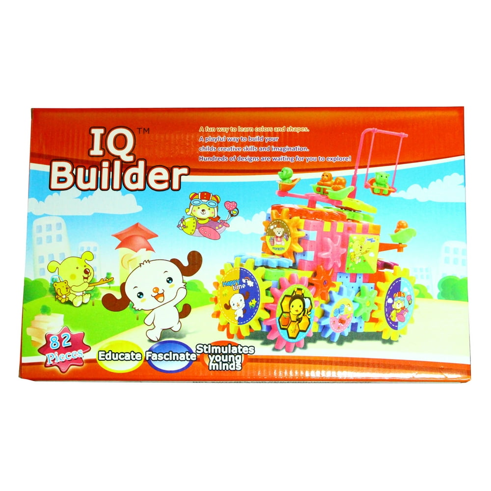 IQ Builder Toy Set - Interlock Learning Blocks - Walmart.com - Walmart.com