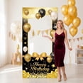 Party Photo Booth Backdrop Frame Birthday and Celebration Photo Props ...