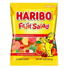 HARIBO Starmix Gummies Assorted Shapes and Fruit Flavors Gummy Candy ...