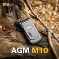 AGM Mobile, M10 Rugged Flip Phone, 4G Waterproof SOS Large Buttons, T ...