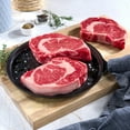 Ribeye Steak, Choice Angus Beef, 3 Per Tray, Family Pack, 2.26 - 3.50 ...