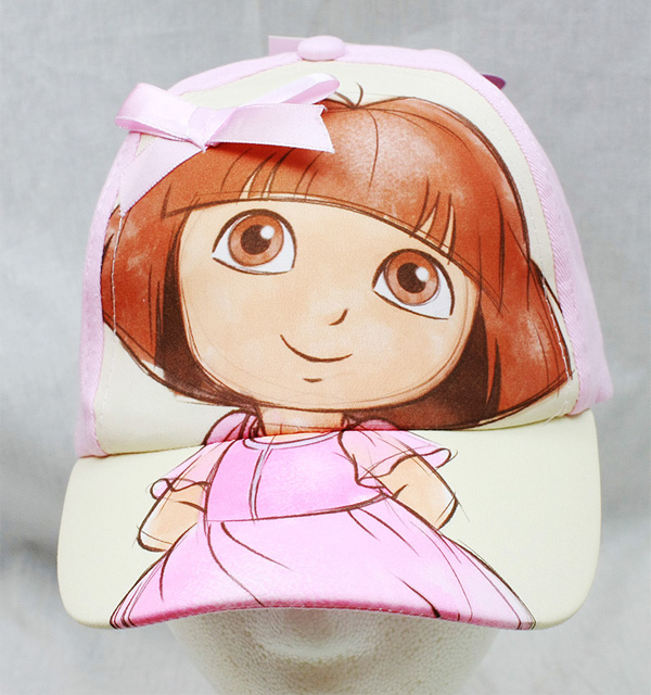 Baseball Cap - Dora the Explorer - Sketch/Bow Pink (Youth/Kids) New Hat ...