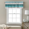 Abstract Wood Grain Valances for Windows, Green White Classic Oil ...