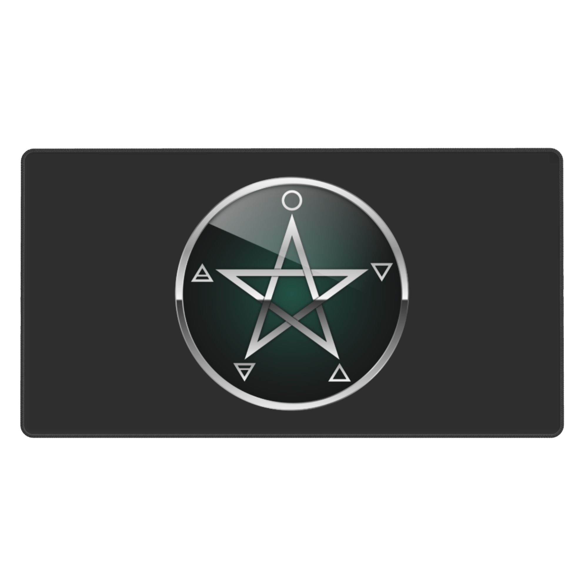 DouZhe Large Mouse Pad, Wicca Pentacle Pentagram Non-Slip Waterproof ...