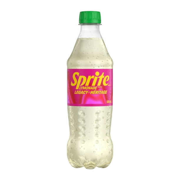 Sprite Lymonade Legacy Bottle, 500 mL, 500ML - Walmart.ca