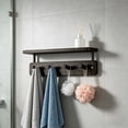 Beforeyayn Wall Mounted Hook Rack, Non rusting for hanging towels coats ...