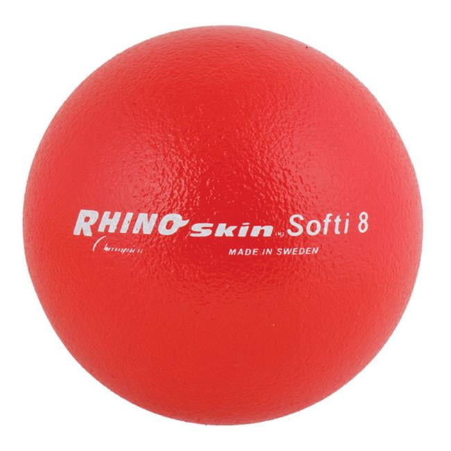 Champion Sports Rhino Skin Foam Ball, Red - Walmart.com