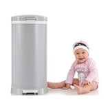 Bubula Premium Steel Diaper Waste Pail with Step Open, Gray - Walmart.com