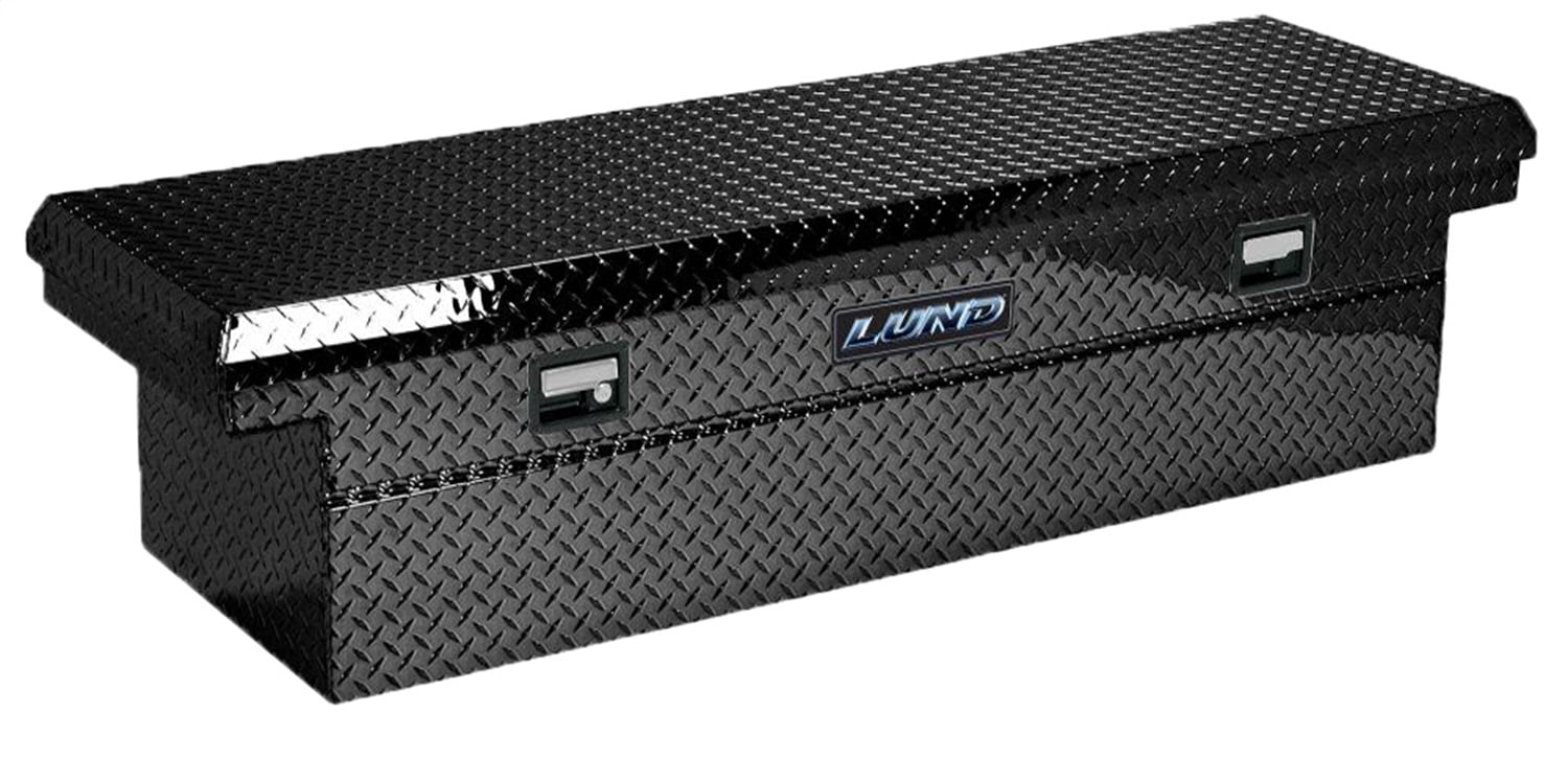 Lund 75400DBT Black 71 Inch Full Size Aluminum Deep Well Cross Bed lund-75400dbt-black-71-inch-full-size-aluminum-deep-well-cross-bed