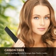 Salon Styling Combs | 5 Piece | Professional Black Carbon Fiber Hair ...
