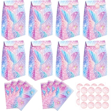 Shimmering Mermaids Sea Shell Bags (8) - Walmart.com