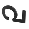Spring 8 Inch Modern Floating House Numbers Large Black Shadow Home Address Garage Gate Number