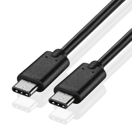 USB Type C to Type C Cable, USB-C to USB-C Cable Adapter Connector Plug Wire Cord, High Speed ...