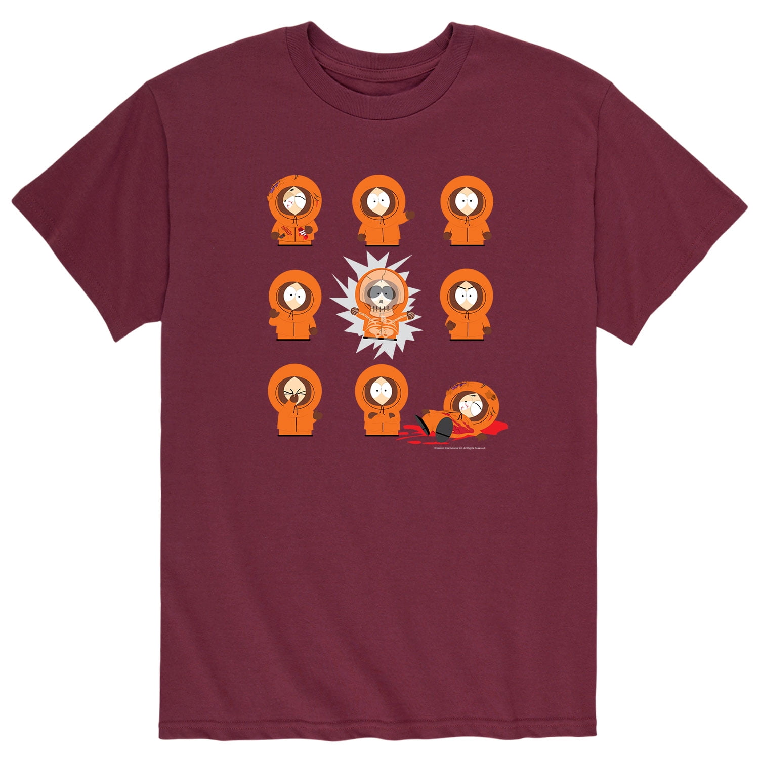 South Park - South Park Characters - Men's Short Sleeve Graphic T-Shirt ...