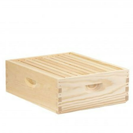 Beekeeping Starter Kit: 20 Deep & 10 Medium Frames with 3 Brood Boxes ...