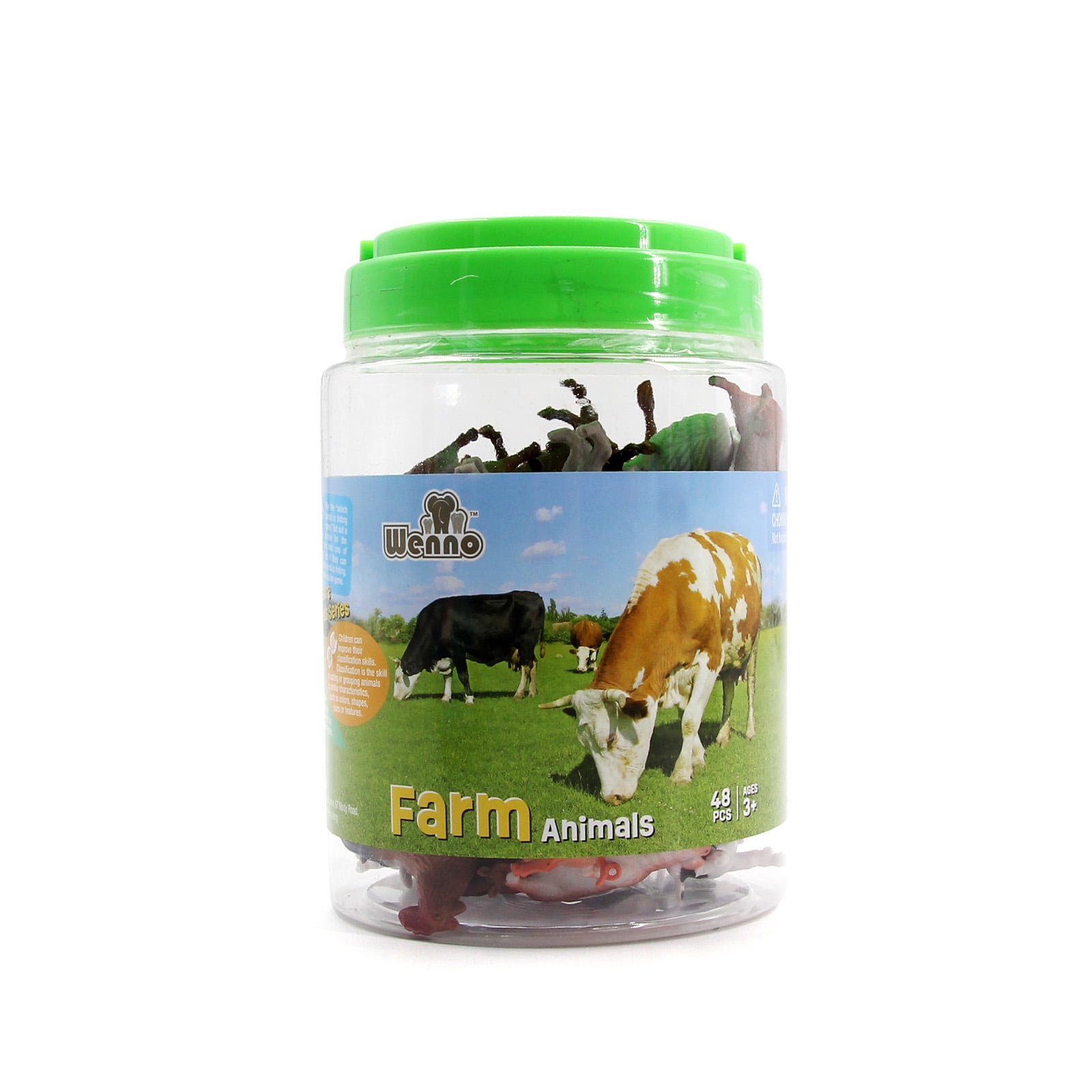 Wenno Farm Animals With Augmented Reality 48 Piece Set - Walmart.com