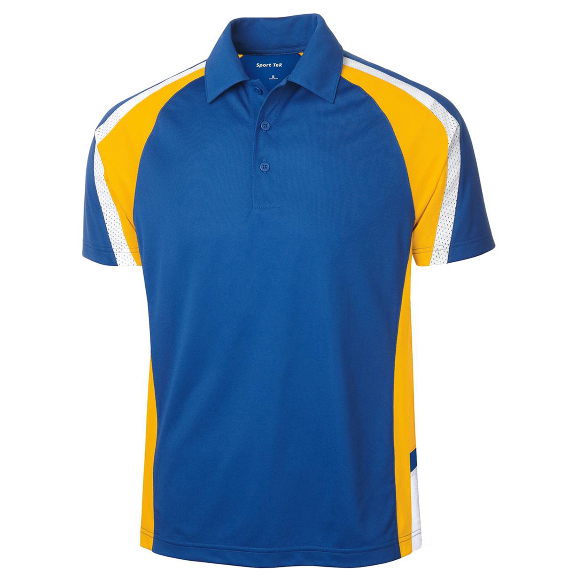 Sport-Tek - Sport-Tek Men's Tricolor Wicking Polo Shirt - Walmart.com
