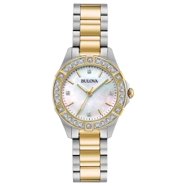 Bulova Women's Surveyor Stainless Steel Blue Dial Watch 96M157 ...