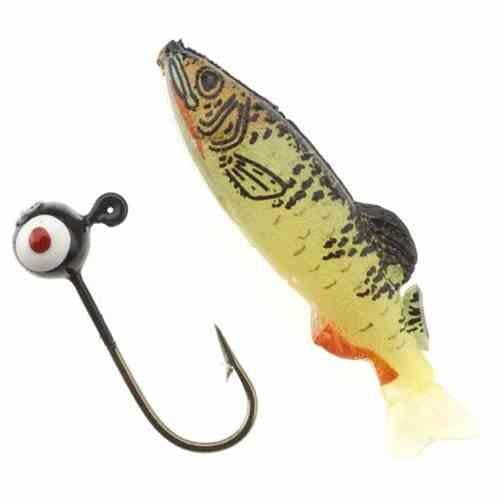 Renosky Keystone Jig Minnow 1/8 Natural Perch - Walmart.com