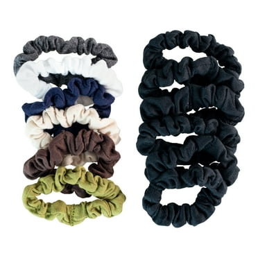 Goody Value Super Strong and Super Stretchy Skinny Scrunchie for Thick ...
