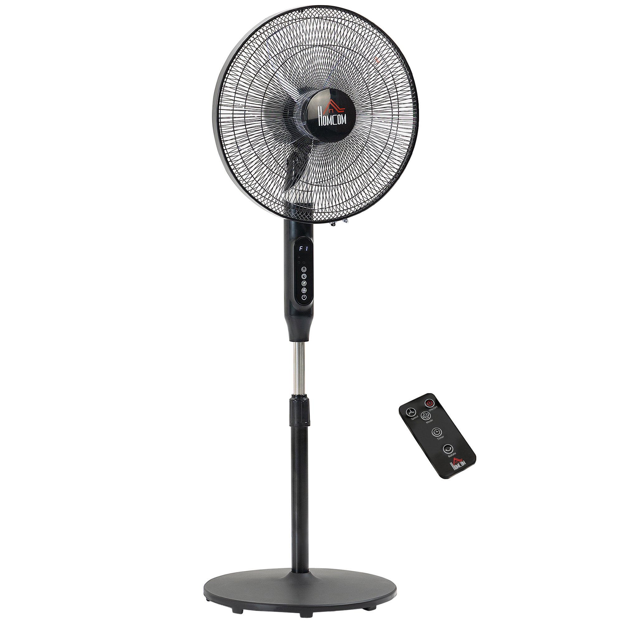 Click here for Homcom Standing Floor Fan With Remote Control Tall... prices