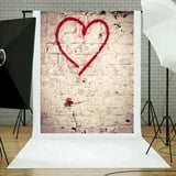 Dienrx Valentine's Day Photography Backdrop, 50x35 Inches Vinyl Fabric ...