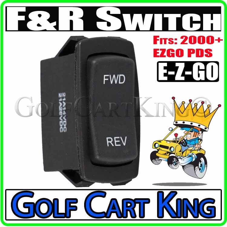 EZGO Golf Cart 2000-Up Forward and Reverse Rocker Switch (PDS ...