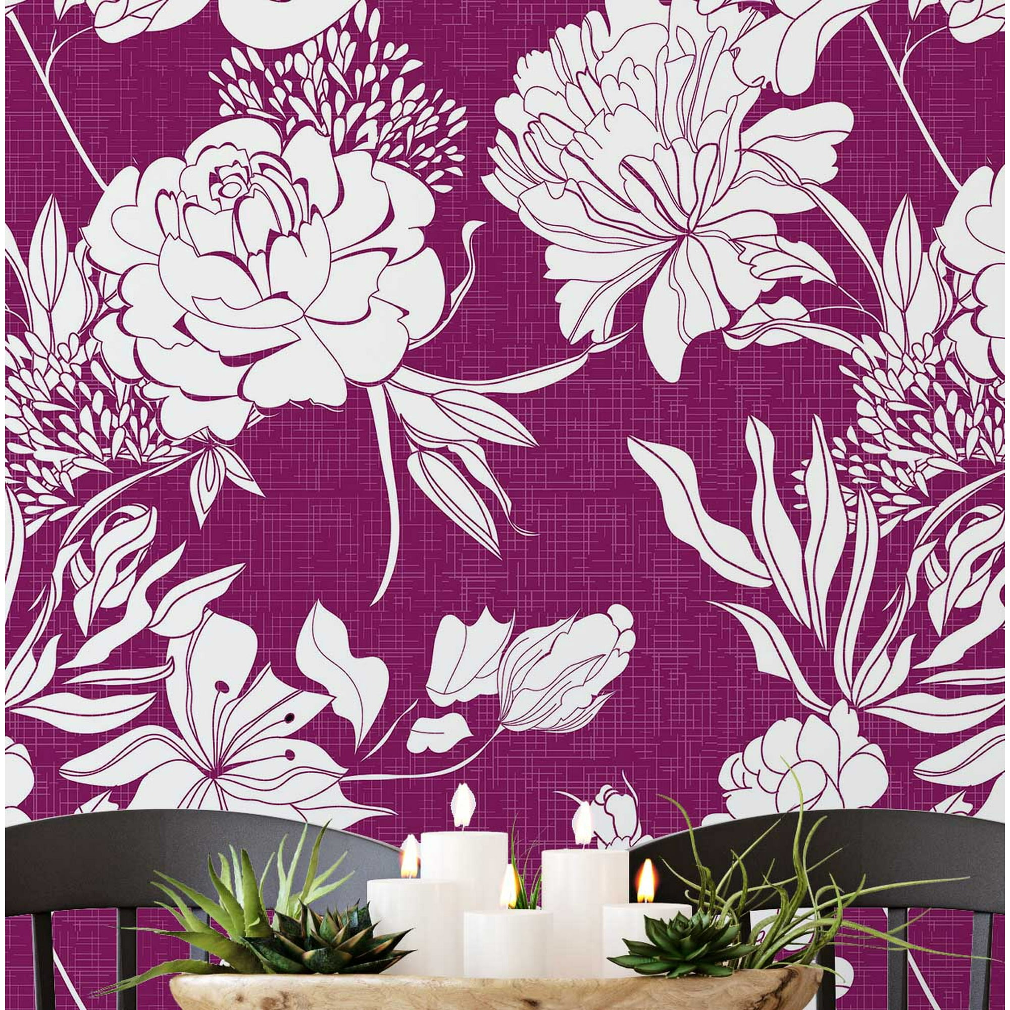 Click here for S4sassy Peel & Stick Vinyl Wallpaper  Bold Monochr... prices