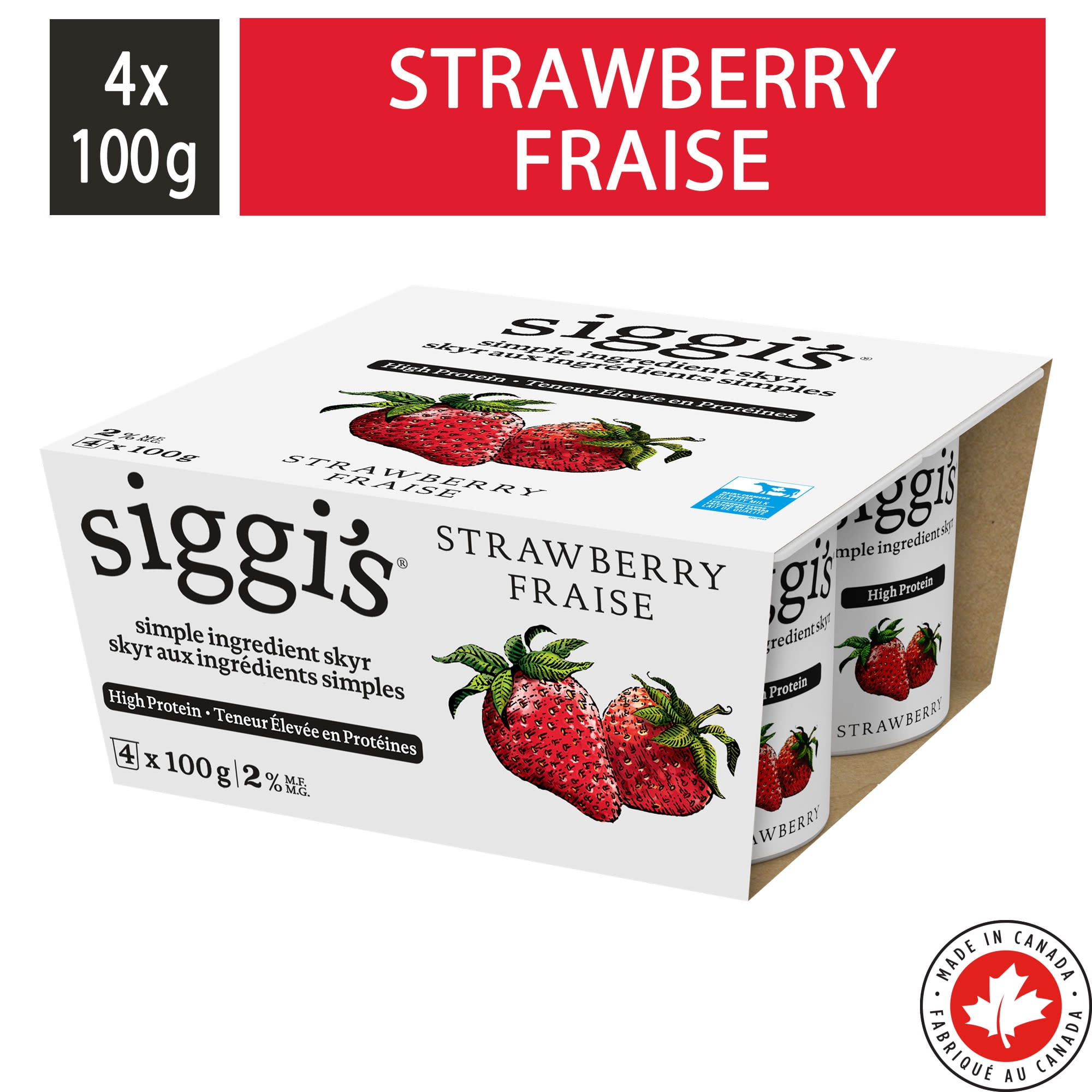 Click here for Siggis Strawberry Skyr Yogurt 2 100g prices