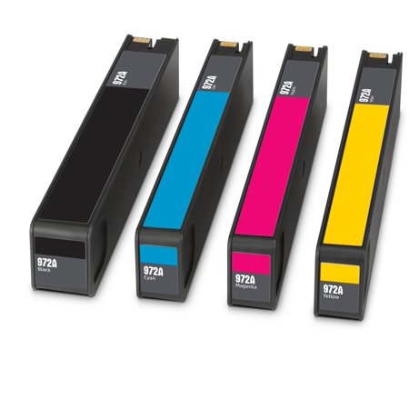 Compatible HP 972A / HP 972 Combo Ink Cartridge BK/C/M/Y By Superink ...