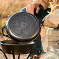 Lodge Cast Iron x Yellowstone™ 3.2 Quart Bucking Bronco Combo Cooker ...