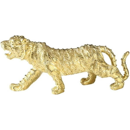 Brass Tiger Figurine Chinese Feng Shui Tiger Decor Statues Figurines ...