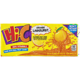 Hi-C Juice Orange Lavaburst, 6 Fl. Oz., 10 Count - Walmart.com